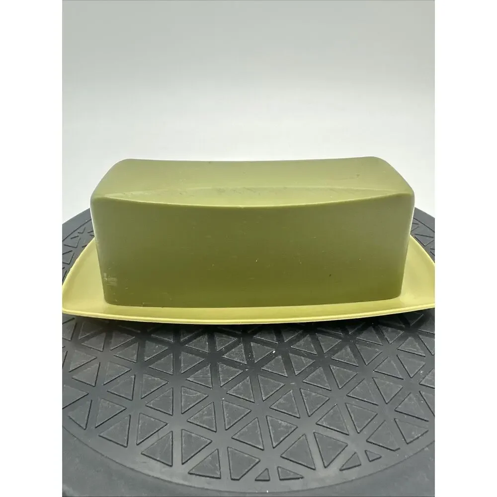 Kitchen | Vtg 196s Green Daisy Butter Dish Plastic Lustroware Mid ...
